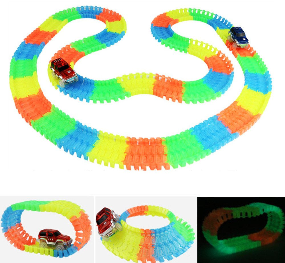 Glow in the Dark Racing Set for Kids – Topnerdgear